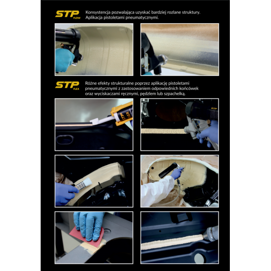 Masa natryskowa Novol STP FLOW - 290ml, Masy klejąco-uszczelniające