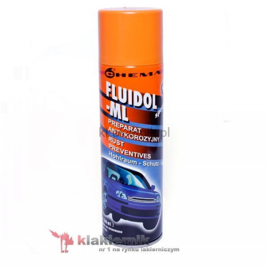 FLUIDOL ML - środek CHEMA do zabezpieczania profili zmkniętych - spray ...