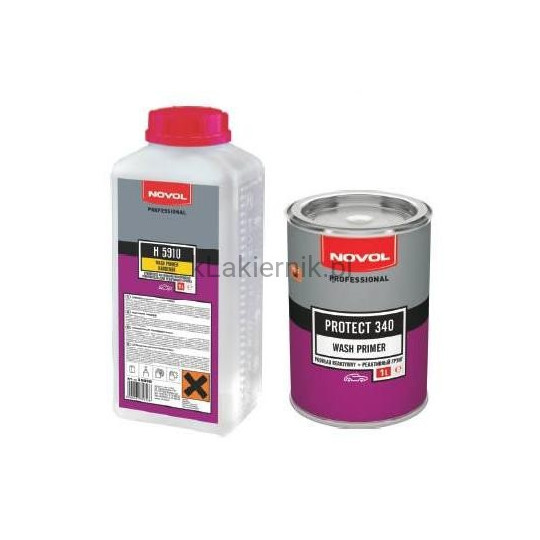 Podkład reaktywny NOVOL PROTECT 340 - kpl. (1+1) L, Podkłady reaktywne ...