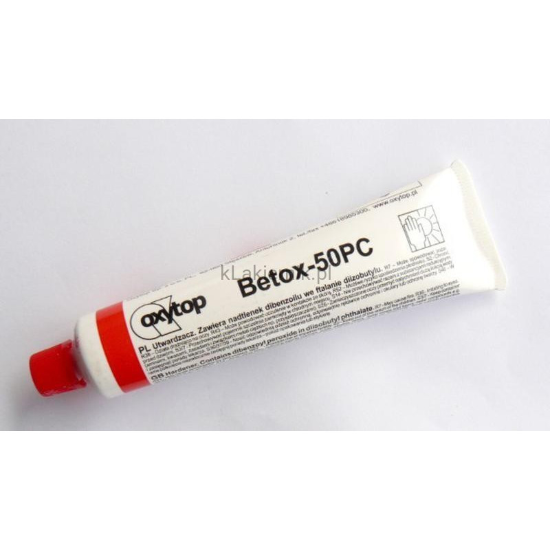 Utwardzacz do szpachli NOVOL Betox 50PC - 50 g, Utwardzacze do szpachlówek Utwardzacz do szpachli NOVOL Betox 50PC - 50 g, Utwardzacze do szpachlówek